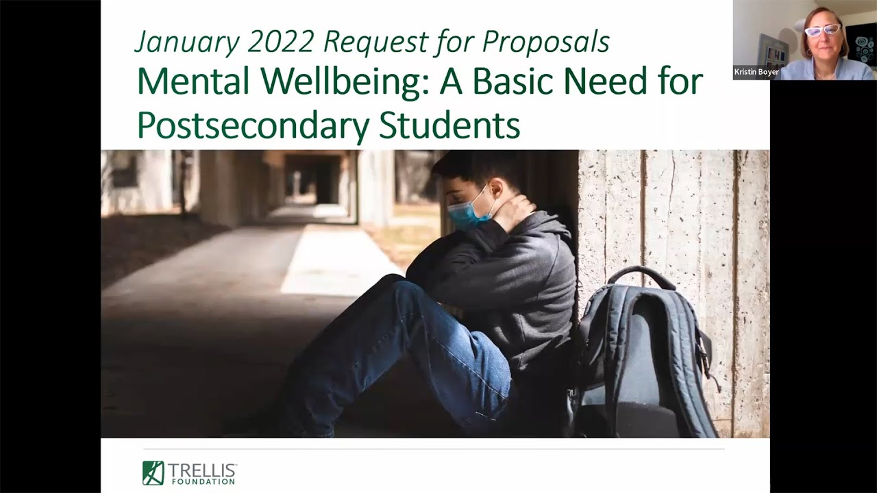 Mental Wellbeing: A Basic Need for Postsecondary Students