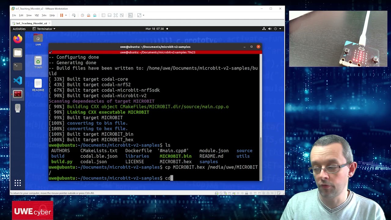 Coding with the Microbit v2