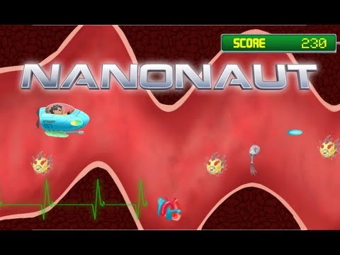 The Nanonaut - Global Game Jam 2013 Gameplay - Windows Phone @ PUCPR