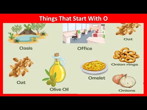 Things That Start With O #english #listening #speaking #vocabulary #practice #animals #home