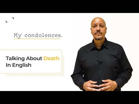How to Talk About Death in English (Expressing Sympathy and Condolences) | Denglisch Docs