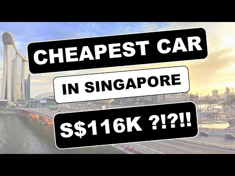 How much does it cost to buy a car in Singapore?