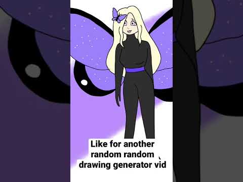 I tried a random drawing idea generator