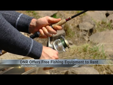Wisconsin DNR offering free fishing equipment to rent