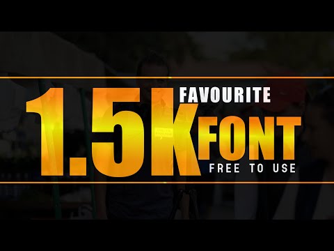 1500+ New font Pack (👌) one zip file | Download ☝️ one click Easily | free font