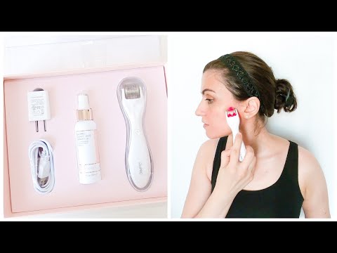 Microneedling (Derma Roller) Tutorial | GloPro by Beauty Bio Unboxing & Review