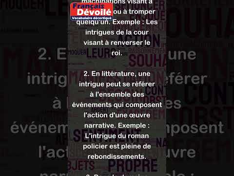 Intrigues