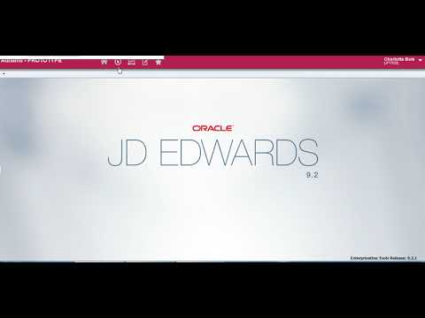 The basics of JDE