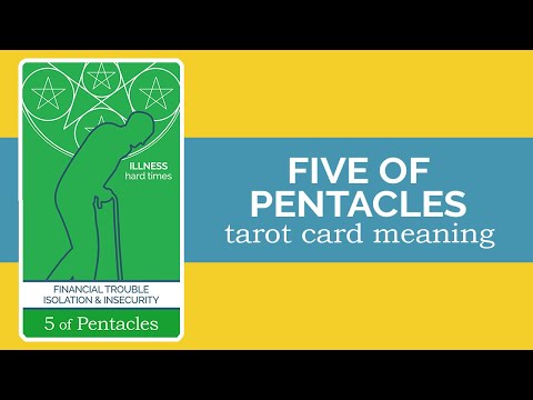 The Five of Pentacles Tarot Card