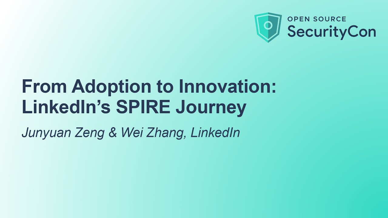 From Adoption to Innovation: LinkedIn’s SPIRE Journey - Junyuan Zeng & Wei Zhang, LinkedIn