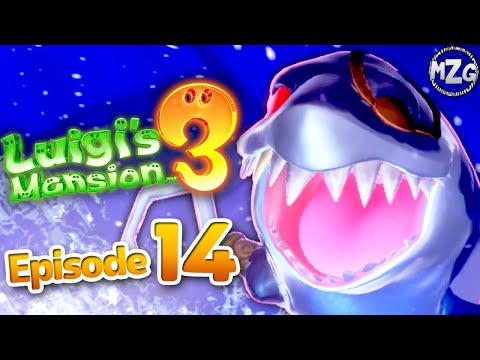 Captain Fishook Boss! 12F The Spectral Catch! - Luigi's Mansion 3 Gameplay Walkthrough Part 14