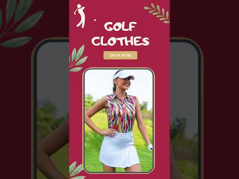 Women's Golf Polo Shirts Short Sleeve Workout Tops#golfclub #fashion #outfit golf-ida-1116-6