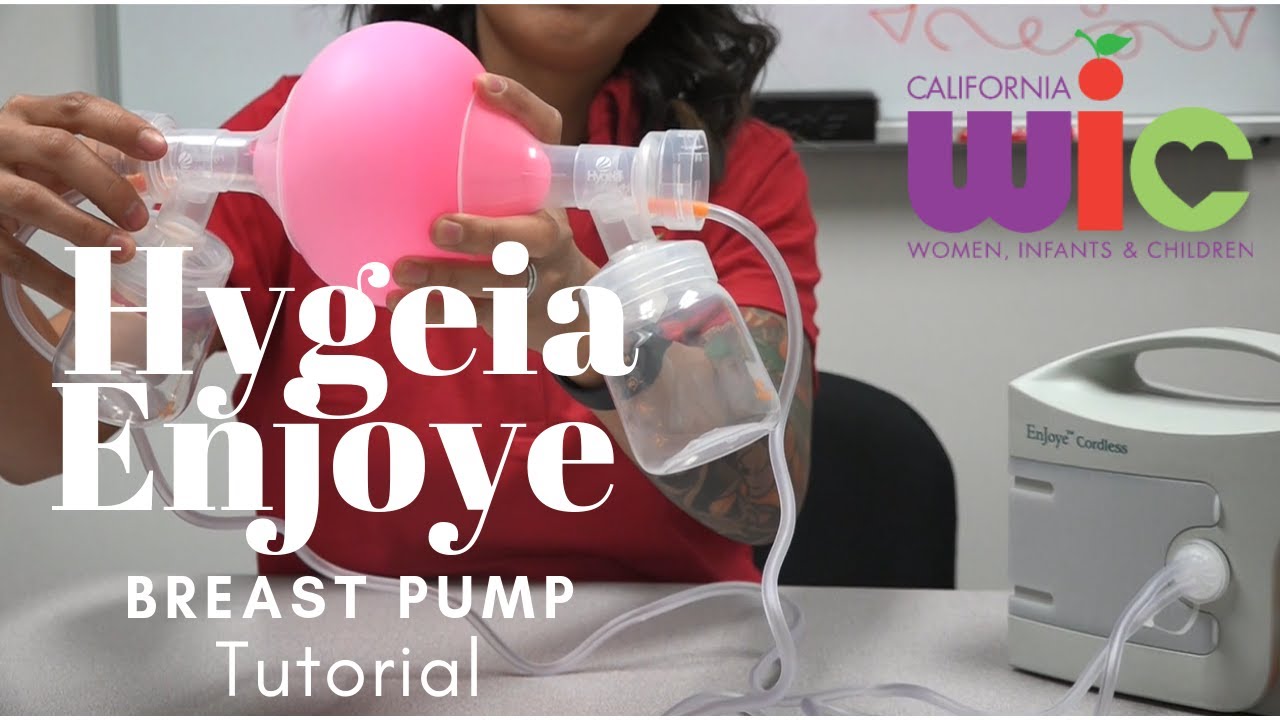 Hygeia Enjoye Breast Pump Tutorial