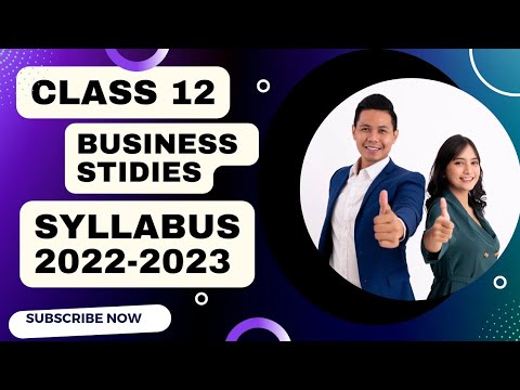 Class 12 Business Studies Syllabus 2022-2023 Exam Pattern || Official Update #cbseboard #cbse #nta