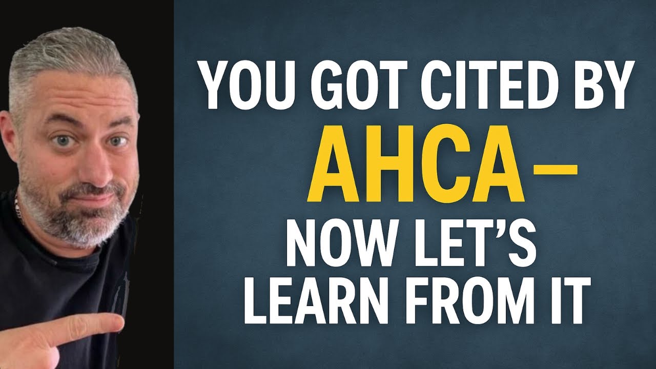 You got cited by AHCA — now let’s learn from it