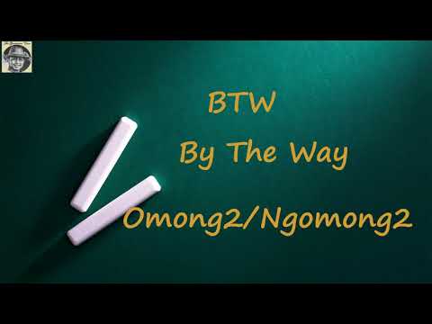 Singkatan Bahasa Inggris Terpopuler dan Gaul Part 1 #isiotak #thegentlemancave