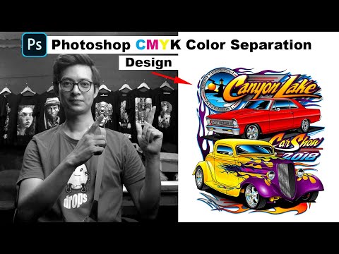 How to Color Separate Basic CMYK in Photoshop