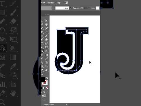 LETTER J LOGO DESIGN #logotutorial #logos #logochallenge #logo #logodesign #logodesigner #shorts