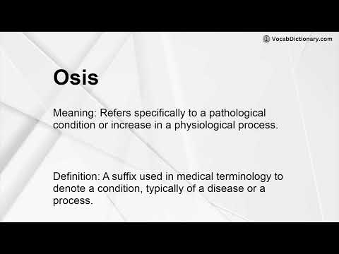 Osis Meaning