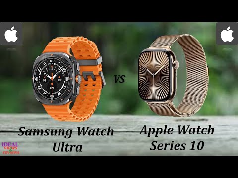Samsung galaxy Watch Ultra vs Apple Watch Series 10 // stop choosing the wrong smart watch