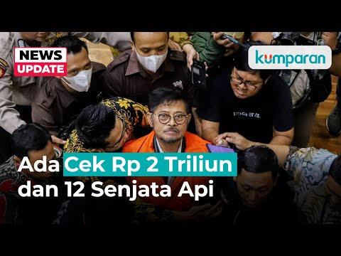 Cek Senilai Rp 2 Triliun Ditemukan di Rumah Dinas Syahrul Yasin Limpo | kumparan.com