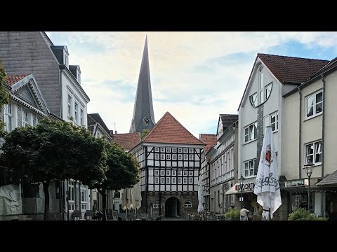 HATTINGEN,GERMANY || A WALK THROUGH THE HISTORICAL CITY CENTER OF HATTINGEN