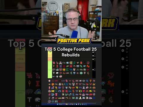 Top 5 Dynasty Rebuilds in College Football 25