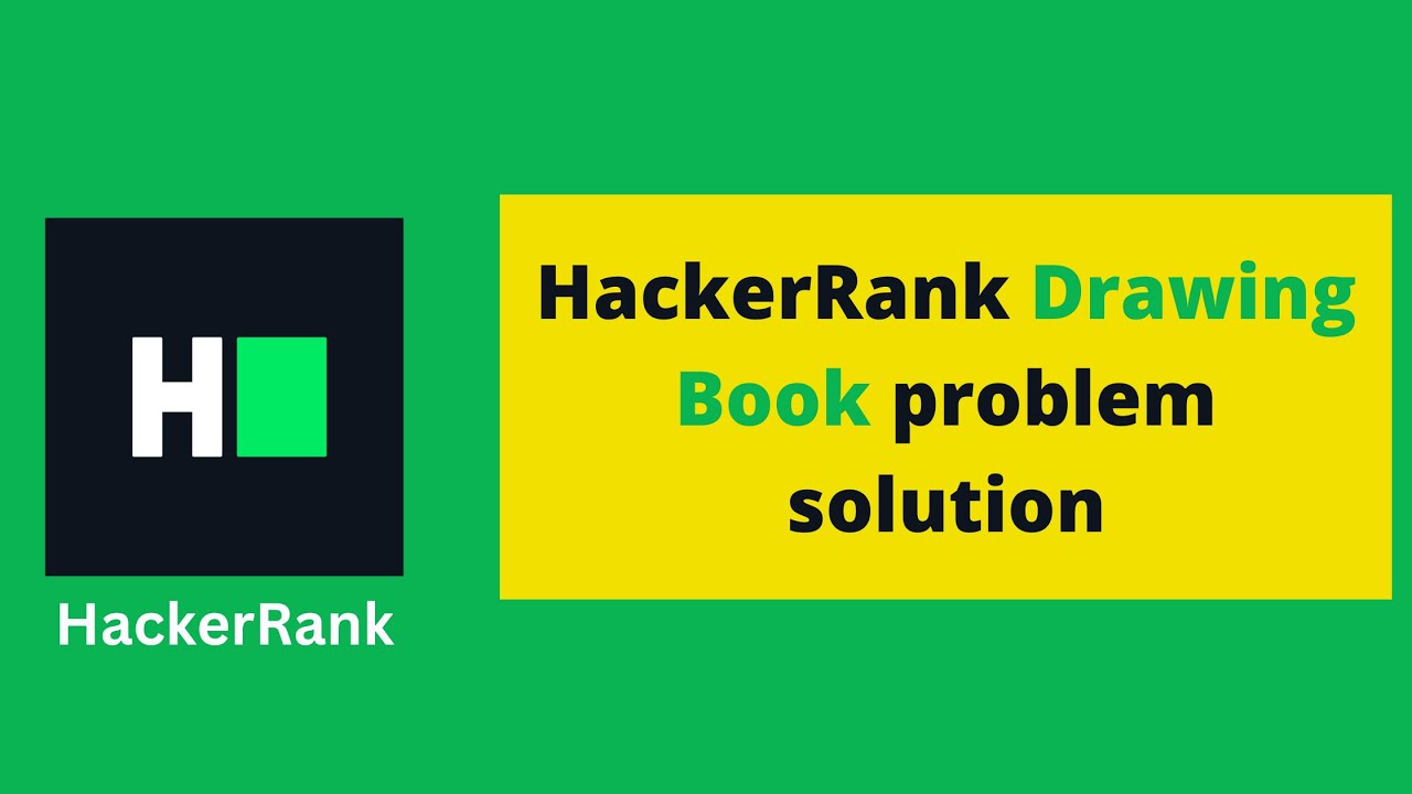 HackerRank Drawing Book problem solution in Python Programming | Algorithms | Programmingoneonone