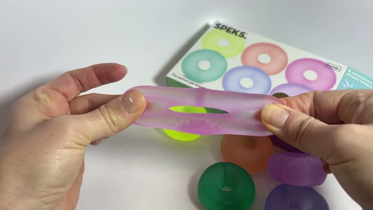 Speks gump mini loop sugar stress ball fidget