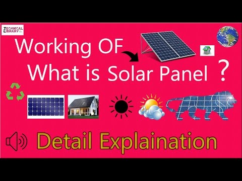 What is Solar Panel in Hindi ? Exact and Accurate Explanation [Technical Library]