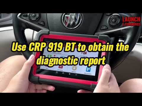 LAUNCH CRP919EBT / XBT: Generate and share diagnostic reports