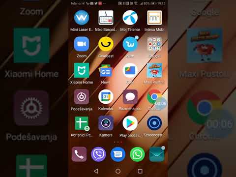 Virtuelna tastatura na mobilnom - ћирилица - latinica - glasovni unos