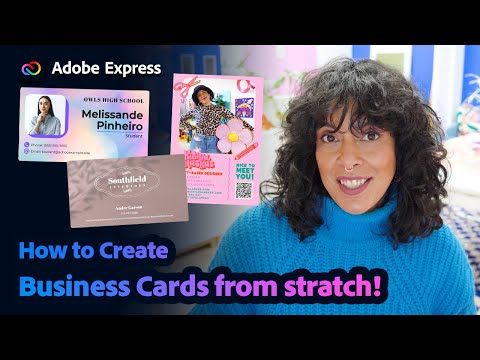 Create Business Cards for Free! | Adobe Express