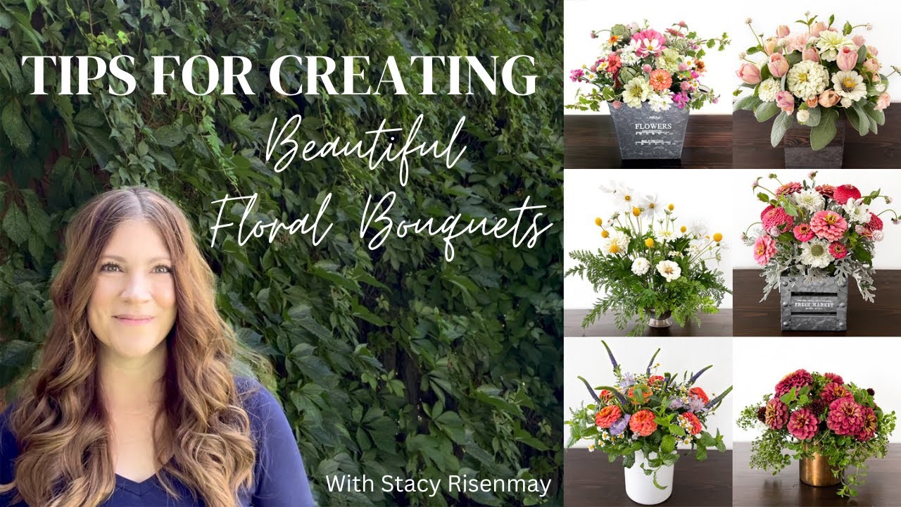 Tips For Creating Floral Bouquets (Flower Arranging For Beginners!)
