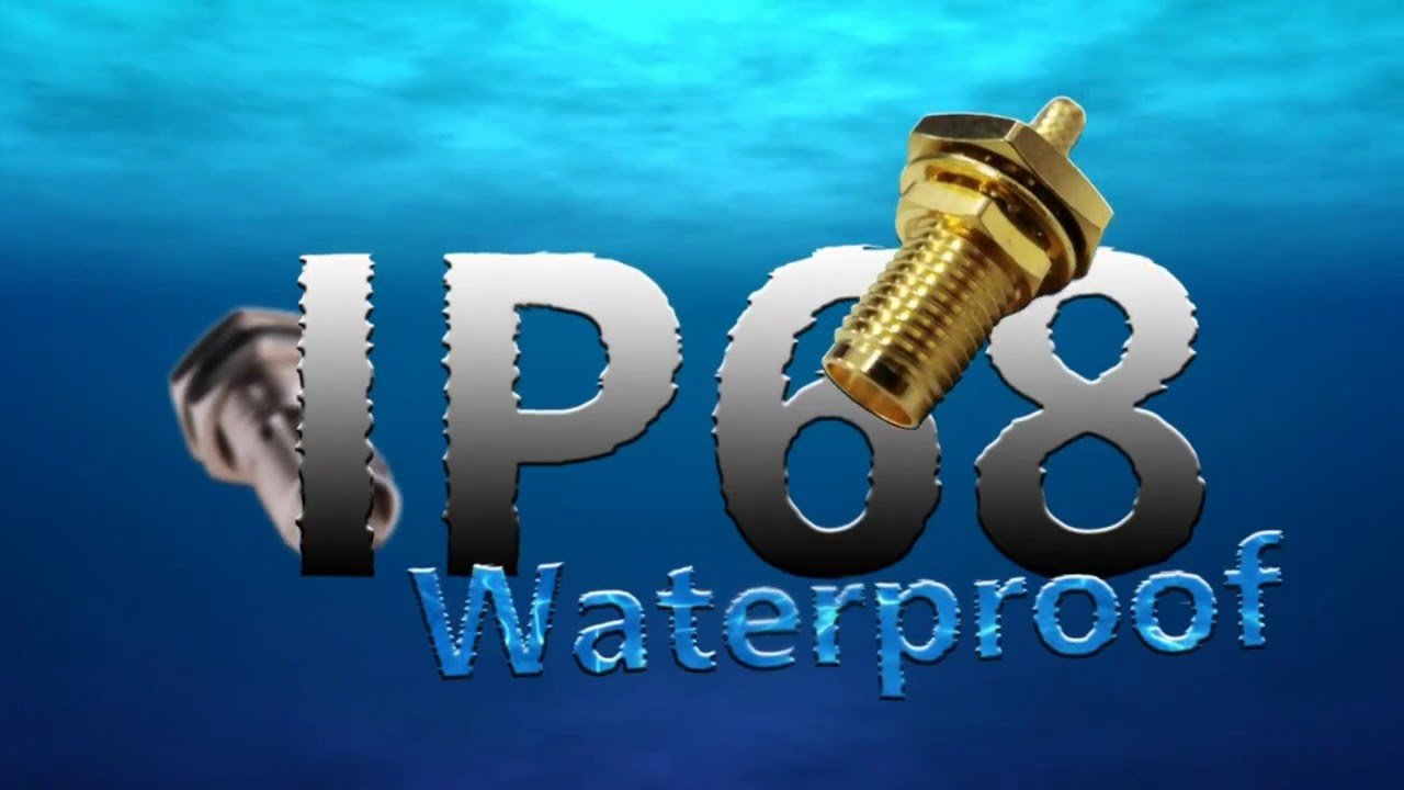 IP68 Waterproof RF Connector Designed by COAX