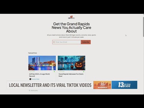 Local newsletter highlights Grand Rapids going-on