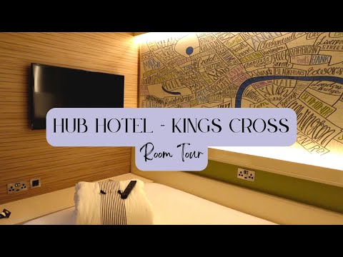 The Most Compact Hotel Room in London? Hub Hotel Kings Cross Room Tour