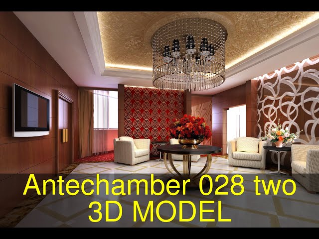 Antechamber 028 two 3D Model - FlatPyramid