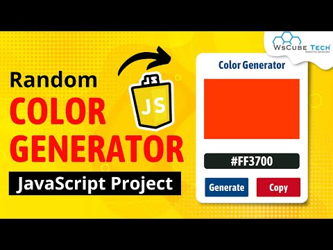 Learn JavaScript Project Random Color Generator in JavaScript | JavaScript Tutorial - Mind Luster