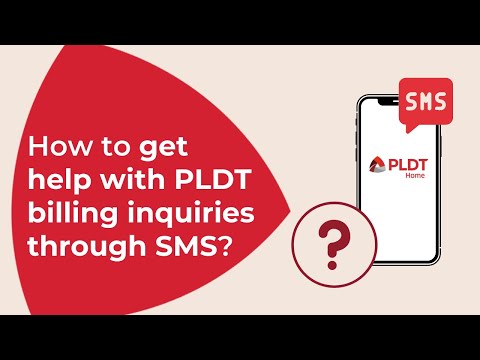 How to get help with PLDT billing inquiries through SMS | #QuickTips