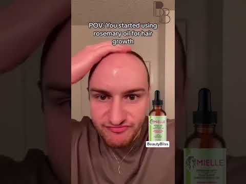 Mielle Organics Rosemary Mint Scalp & Hair Strengthening Oil for All Hair Types,