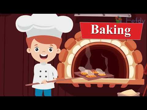 Cooking Methods |General Awareness for Kids |FEFDY Book Learning | Value Education for Kindergarten