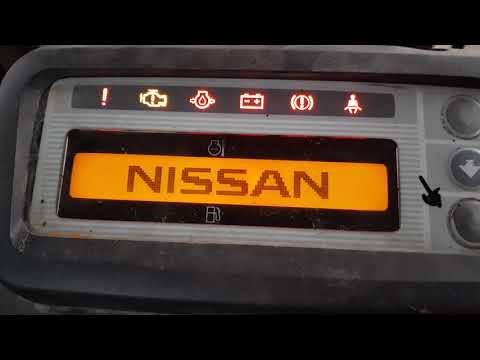 How To - Calibrate (teach in) the accelerator pedal - Nissan Forklift