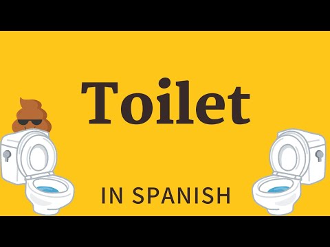 Daily Spanish word | How do you say (βtoiletβ) in Spanish π½