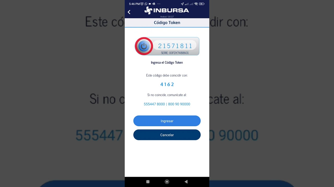 Log in with your username and password | Inbursa Mobile