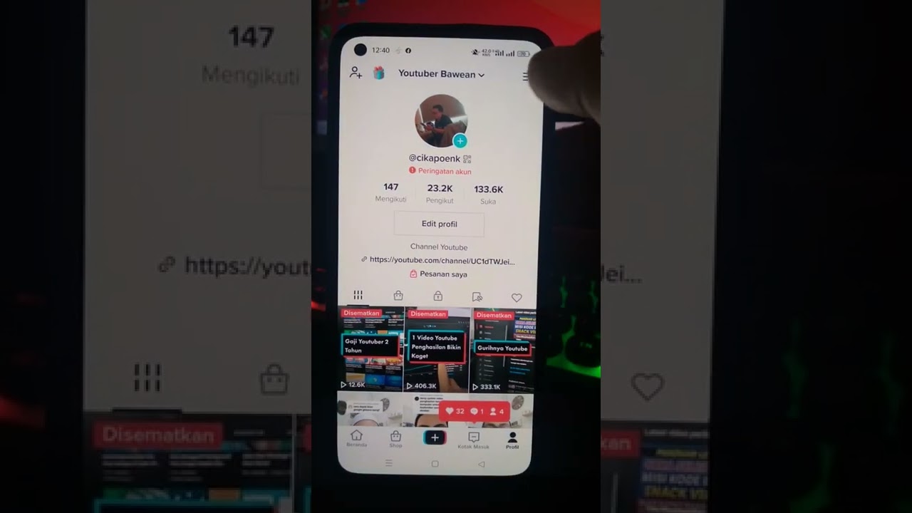 Cara Melihat Video Tiktok Yang Pernah Dilihat Sebelumnya