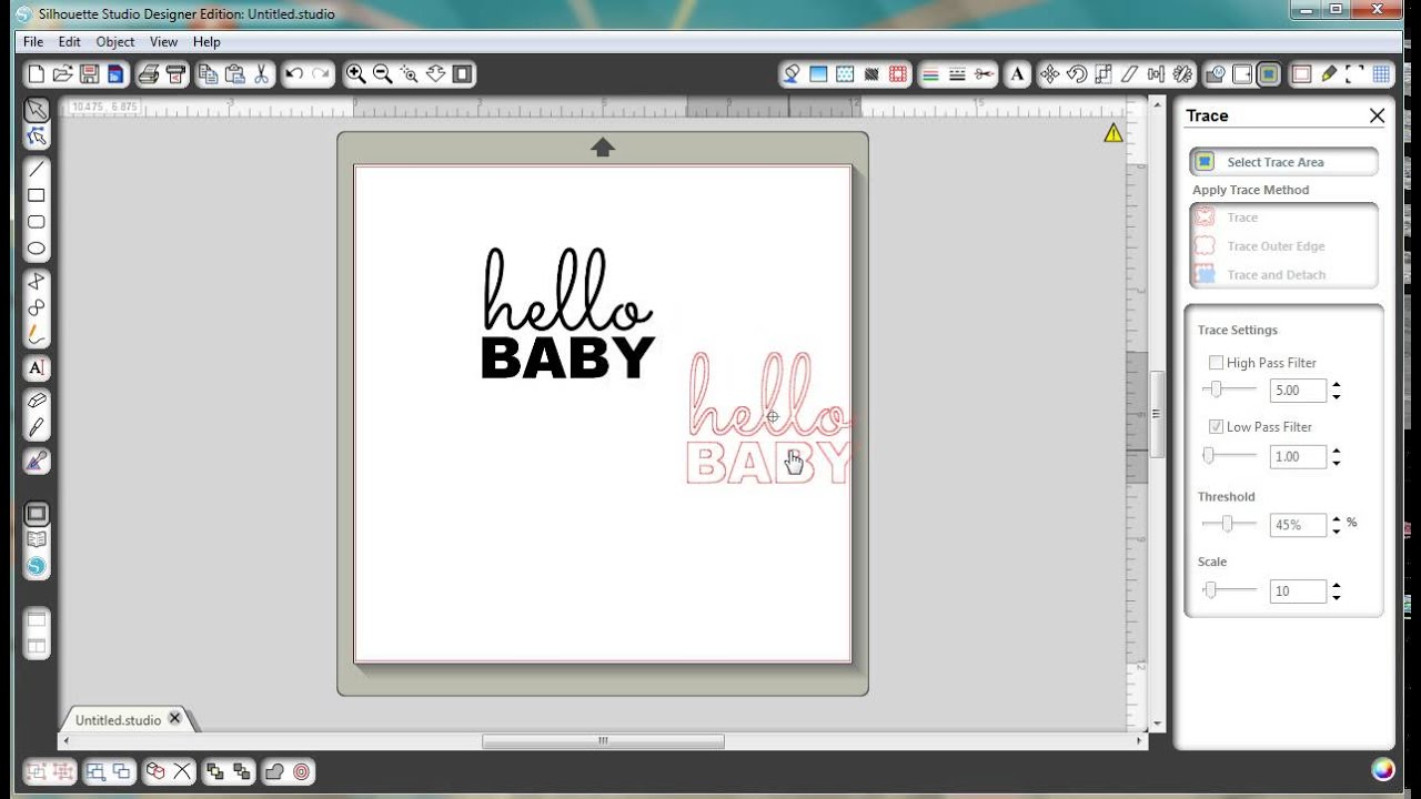 Creating Smooth Edges in the Silhouette Studio