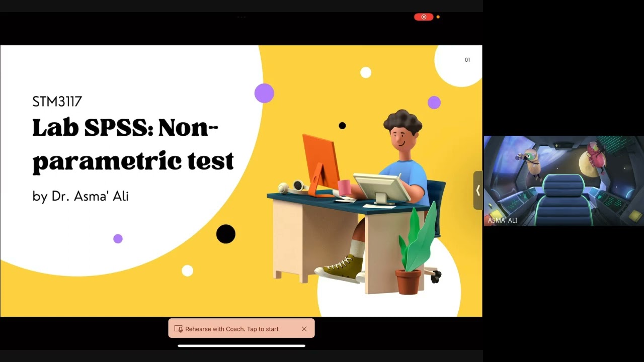 Lab SPSS: Non-parametric test
