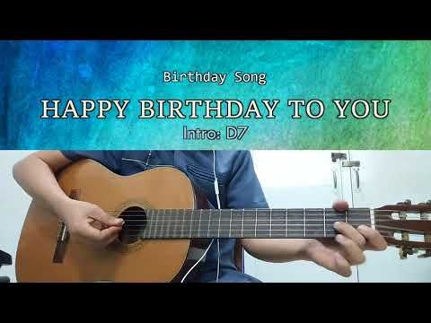 Happy Birthday To You - Guitar Chords