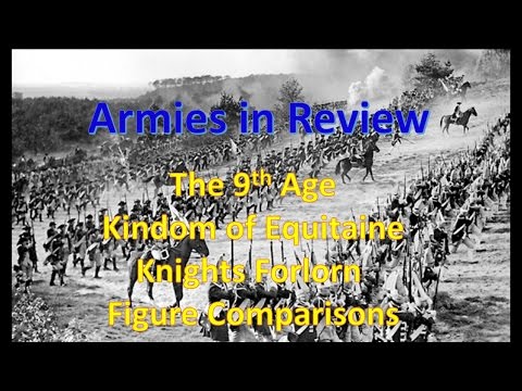 Knights Forlorn – Figure Comparisons – Wargaming from the Balcony